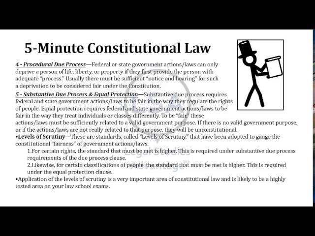 Constitutional Law First Year