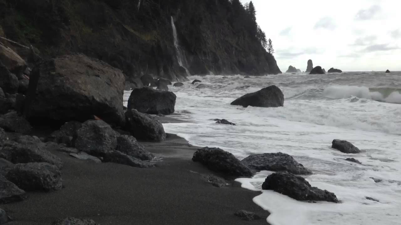 Third beach near La Push and Forks Wa - YouTube