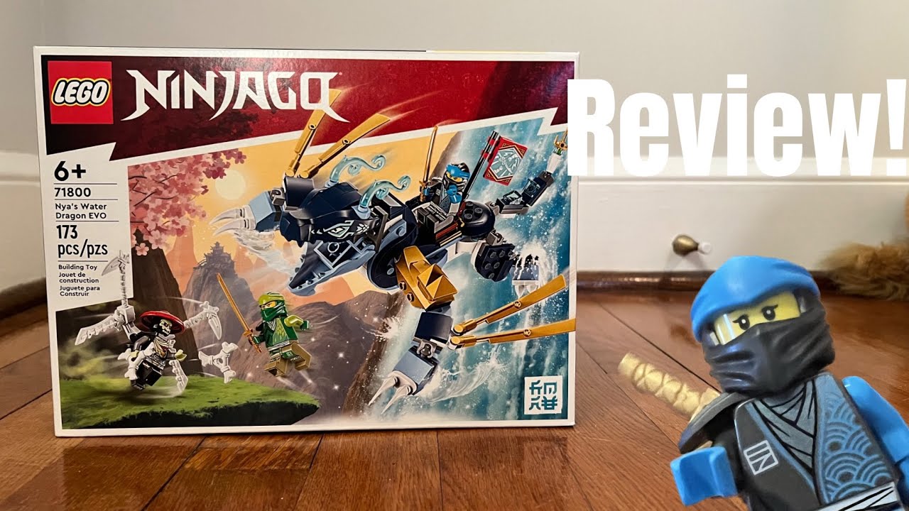 LEGO Ninjago Nya’s Water Dragon EVO set 71800 review! (2023) - YouTube