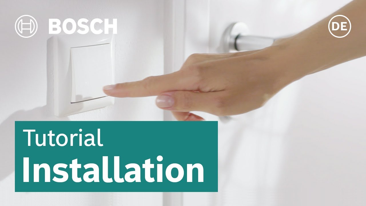 Installation: Light Control II | Bosch Smart Home - YouTube