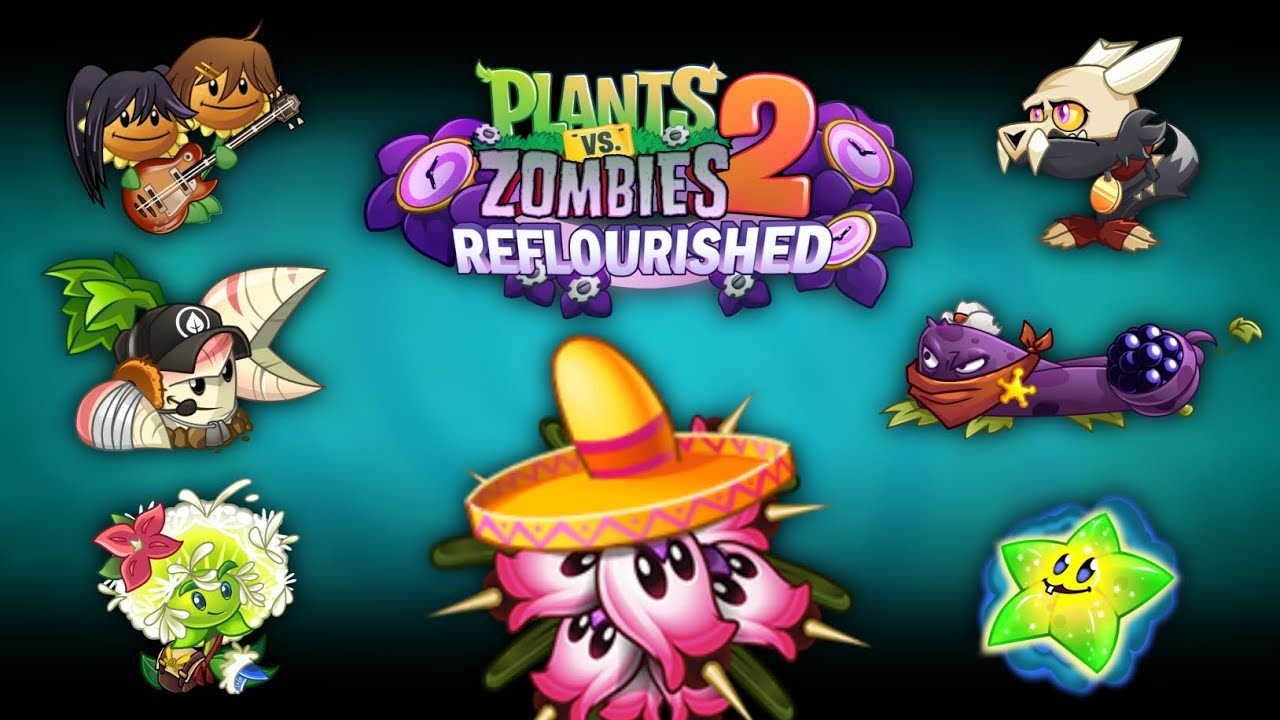 PvZ2 Reflourished (1.2.3) | New Plant & Costume Overview - YouTube