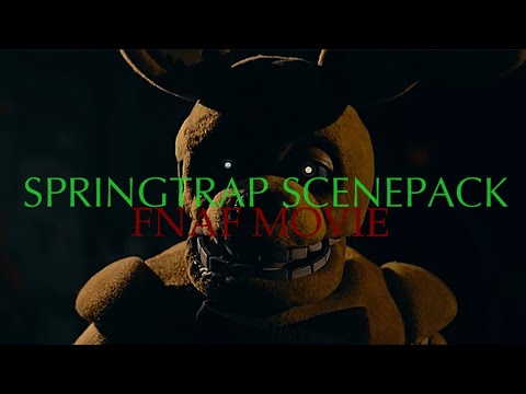 Springtrap 4K scenepack (FNAF Movie) - YouTube