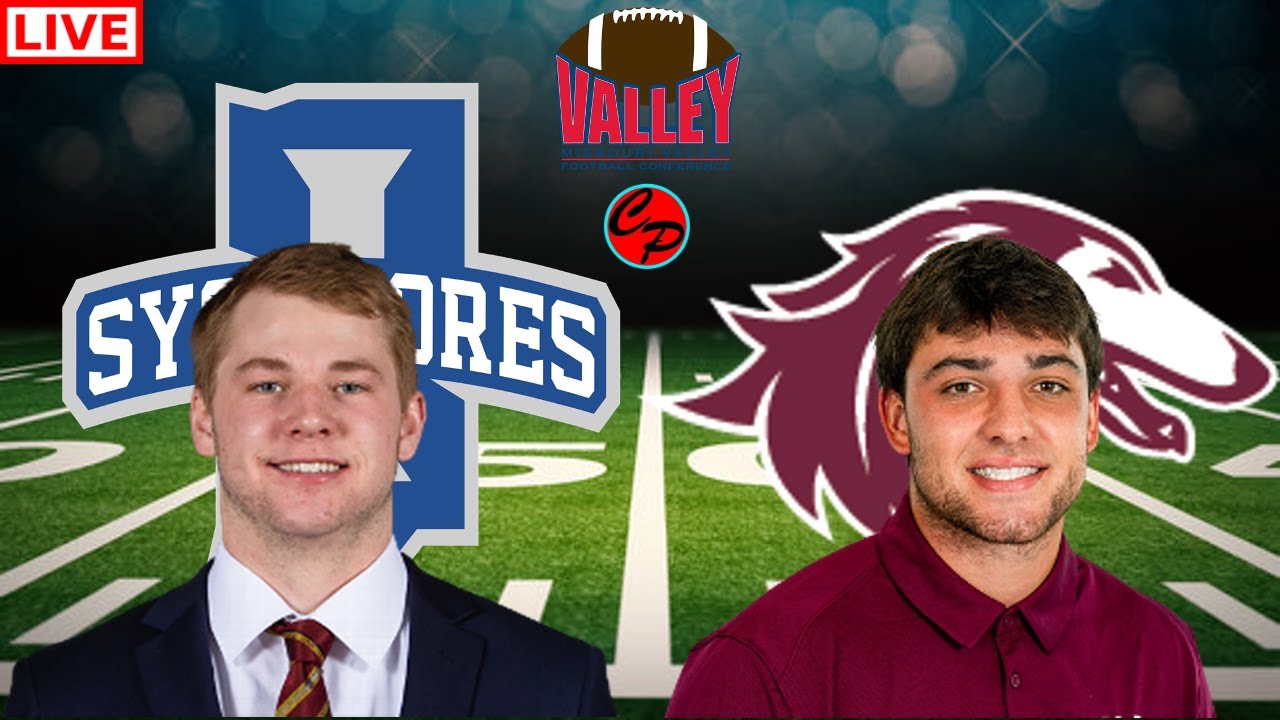 Indiana State vs Southern Illinois Missouri Valley Football Live Game ...