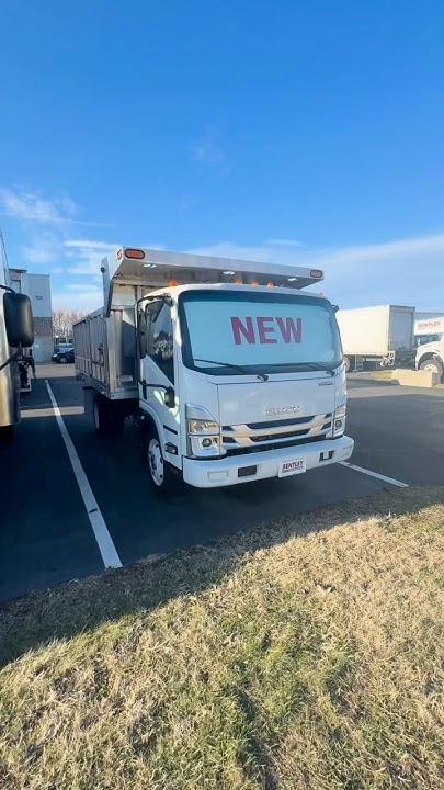 2024 Isuzu NPR HD Gas | Aluminum Dump Body - YouTube