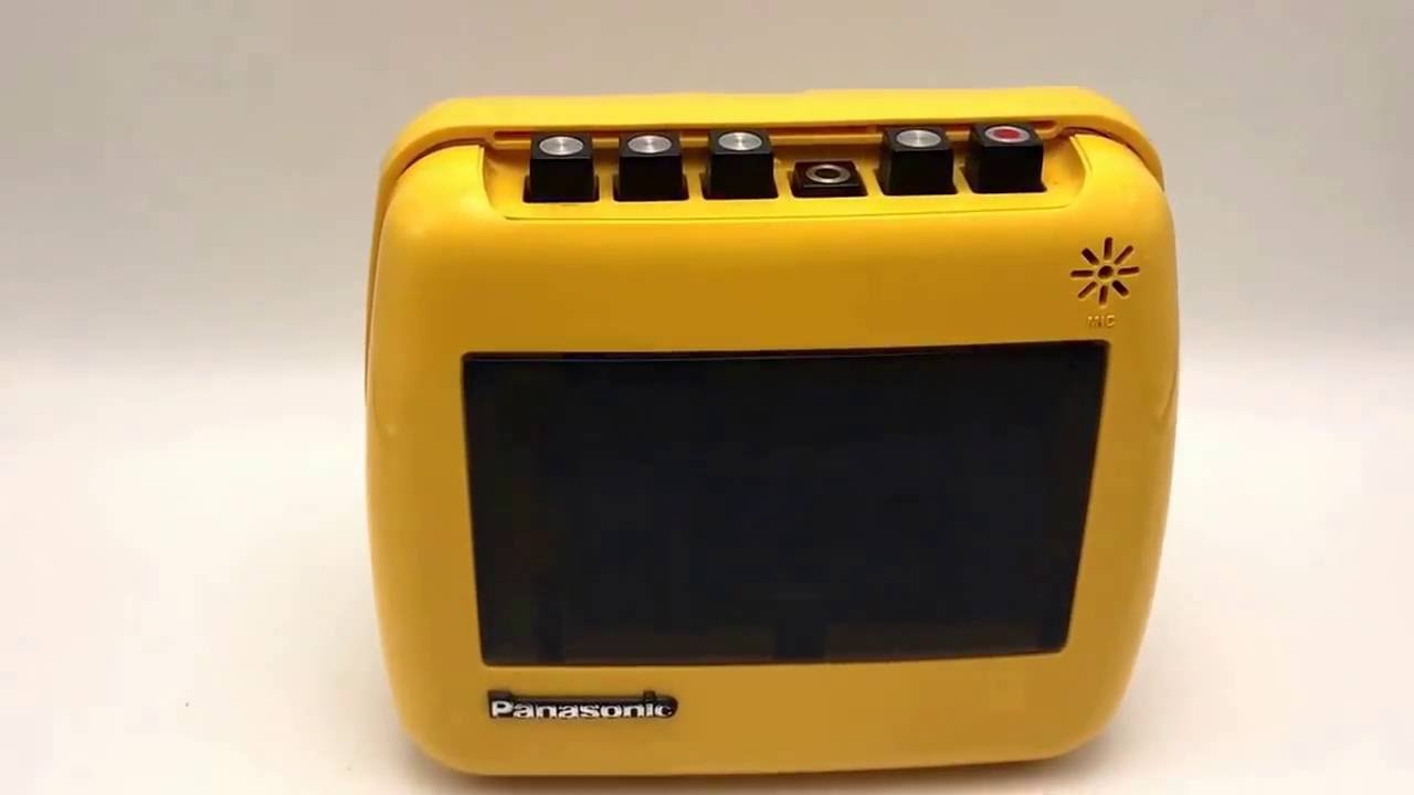 Duoofgreatdiscoveries - Vintage Yellow Panasonic RQ-711S Portable ...