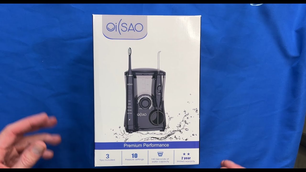 Unboxing & First Impressions - Oilsao Water Flosser Combo - YouTube
