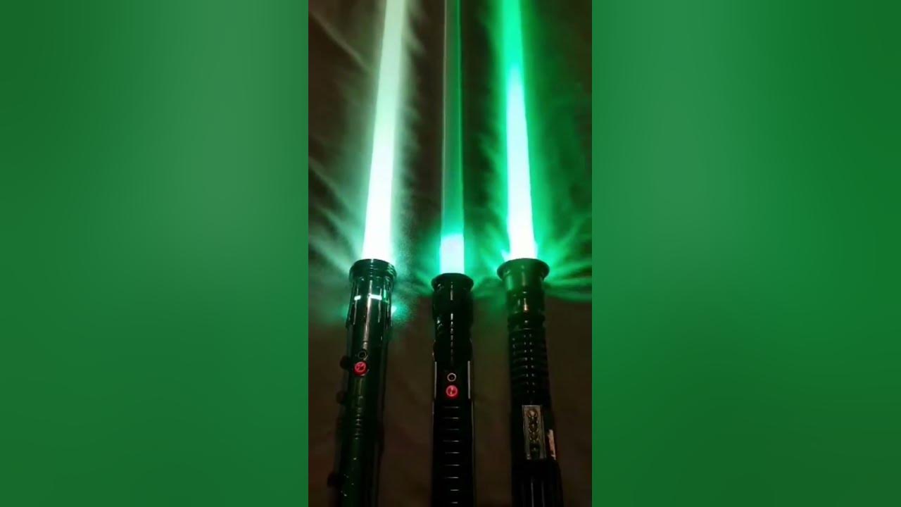 Rate These AWESOME Green Lightsabers! #starwars #lightsaber # ... Rate These AWESOME Green Lightsabers! #starwars #lightsaber # ...