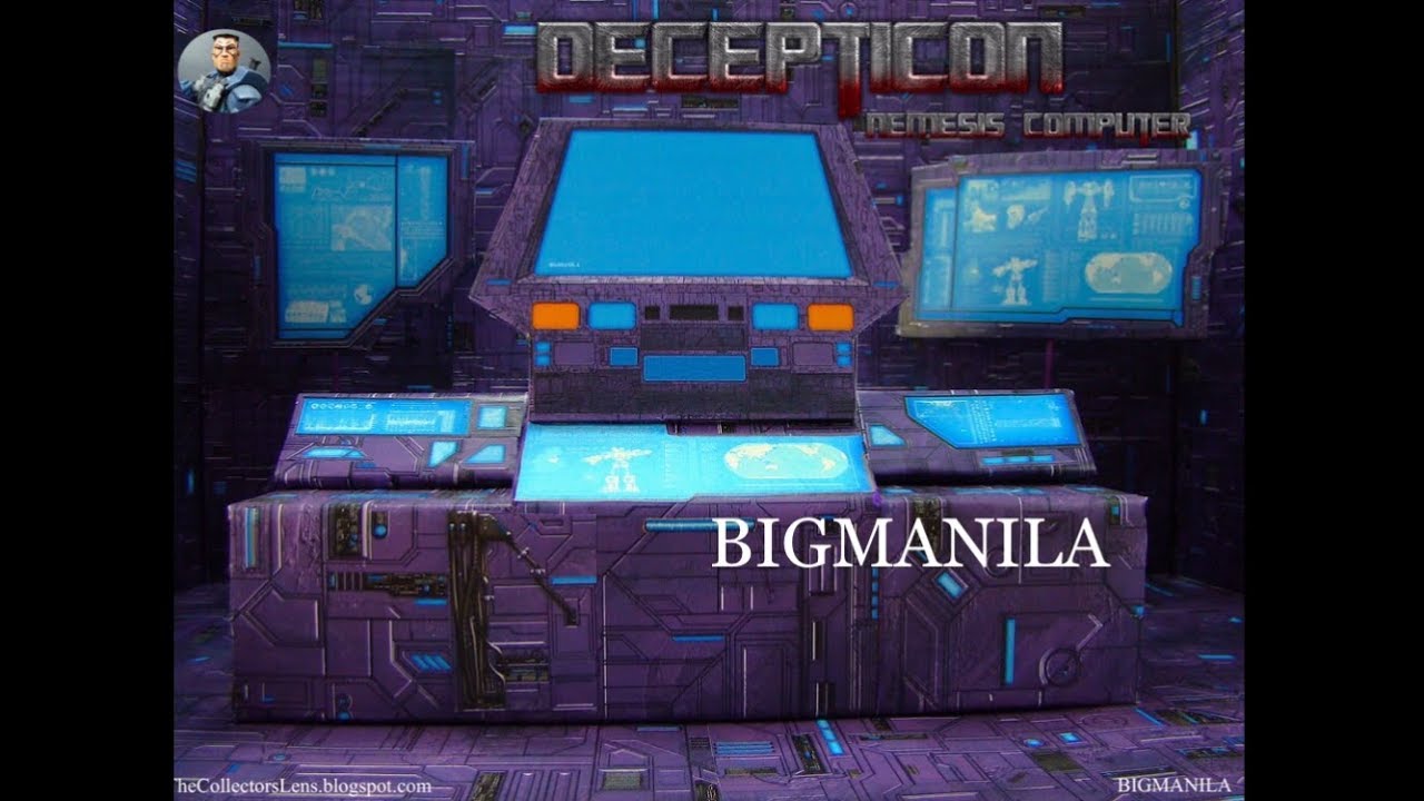 Transformers: Handmade Nemesis Computer - YouTube