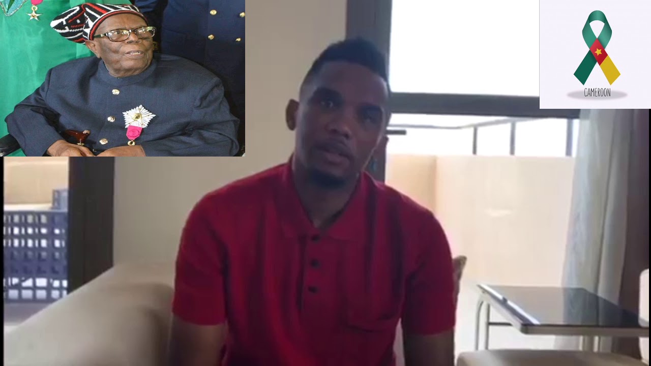 SAMUEL ETO'O FILS LES ADIEUX A Joseph Kadji Defosso - YouTube