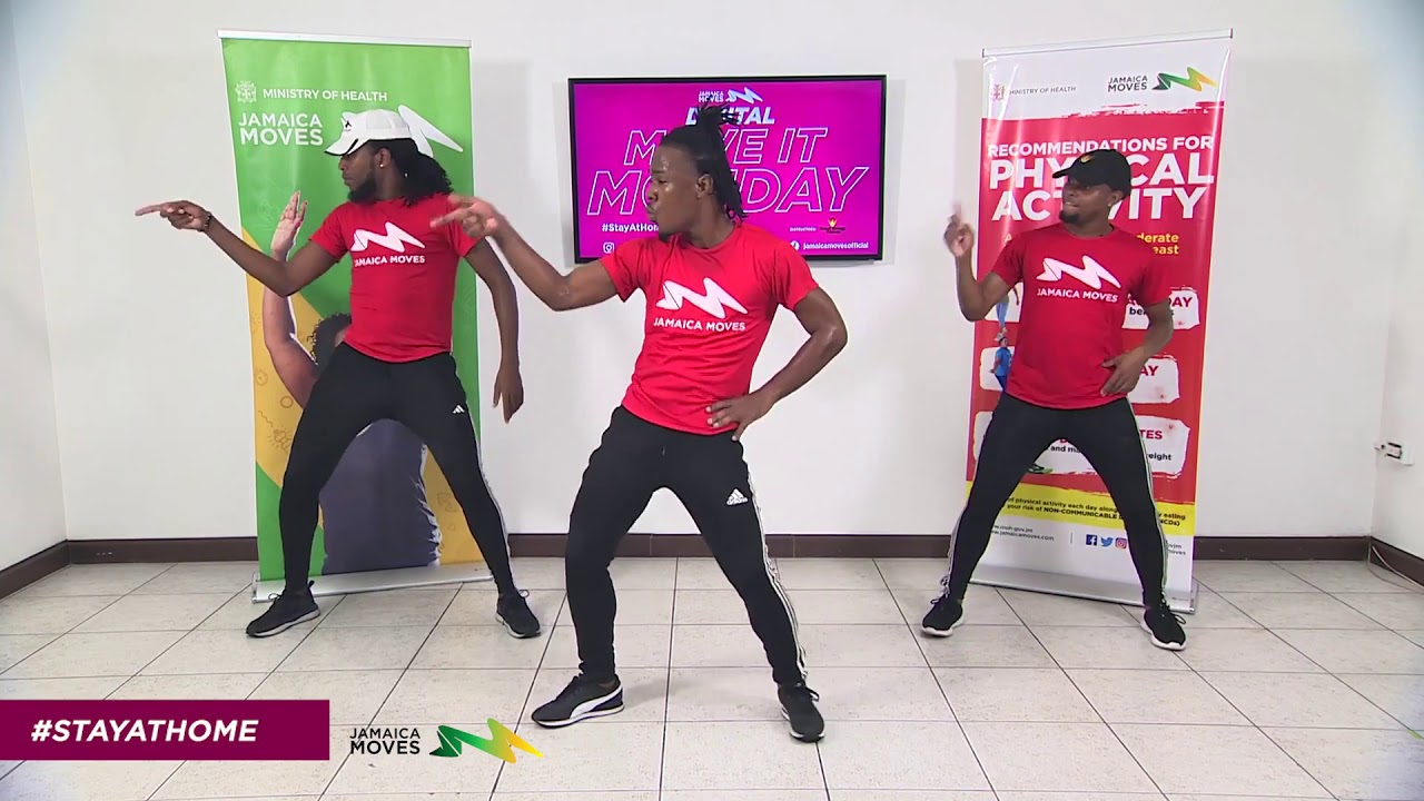 Jamaica Moves Digital Move It Monday - Full 30 minute Workout Session ...