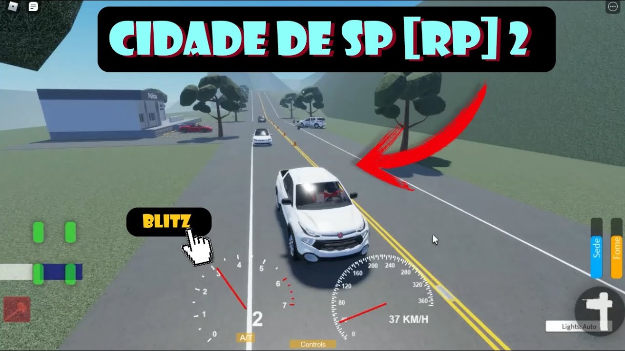 ROBLOX "CIDADE DE SP [RP] 2" SERRA - YouTube