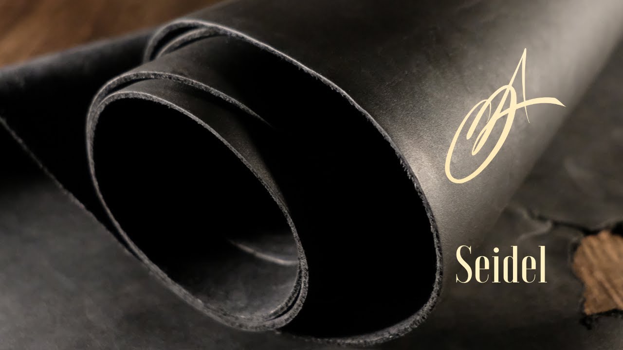 Seidel Tanning - Black Logger Oil Tan 7oz (Steer) - YouTube