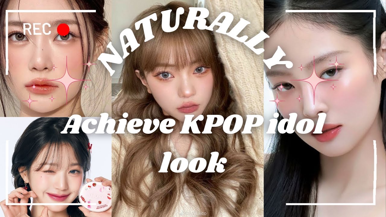 How to glow up & look like a KPOP idol |100% working - YouTube