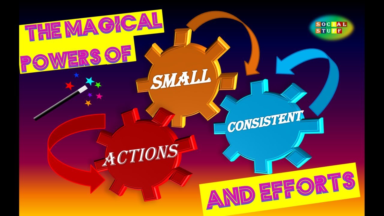 The Magical Powers Of Small Consistent Actions And Efforts - YouTube