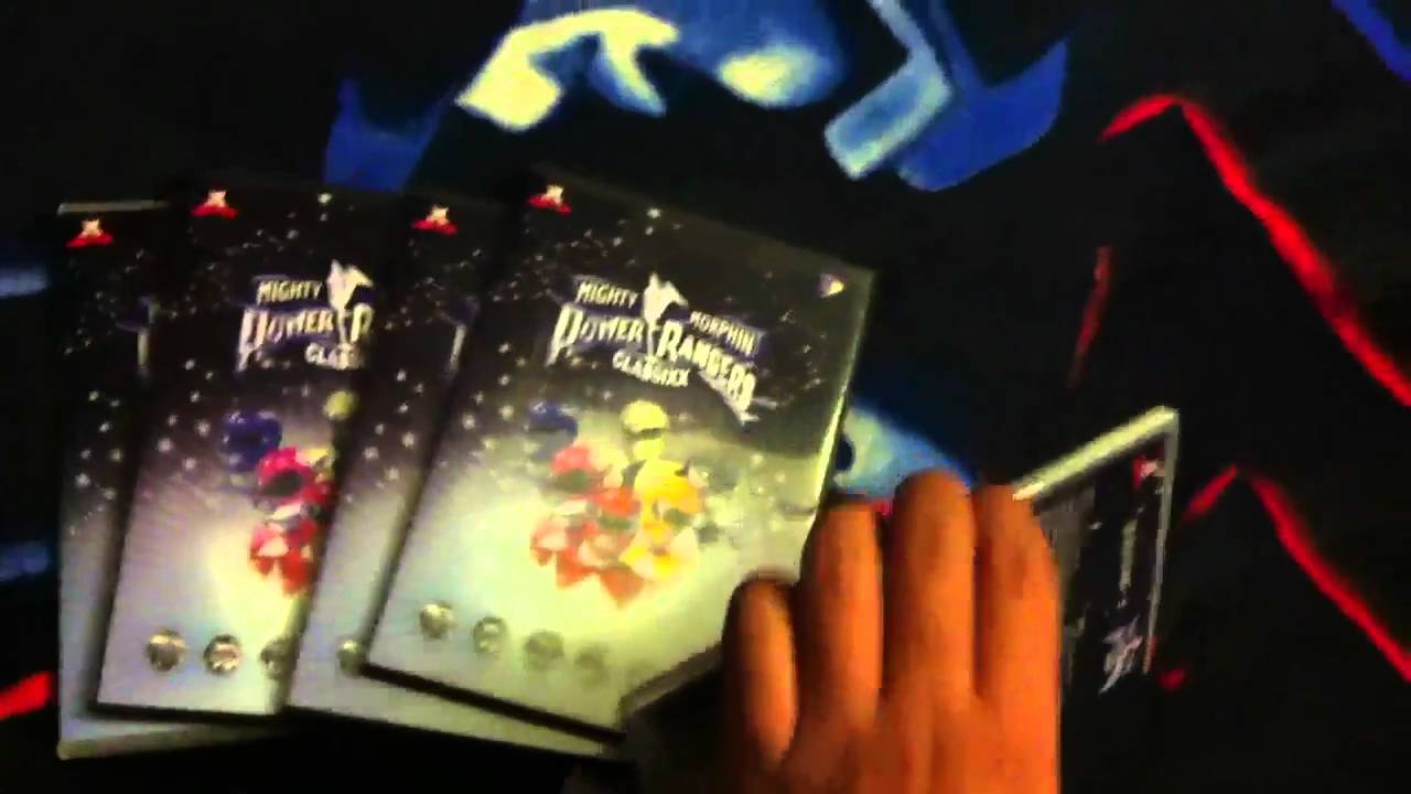 Power rangers box sets seasons 1-6 - YouTube