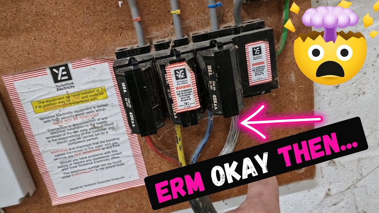 What's this 3 phase cut out got wrong with it ??? - YouTube