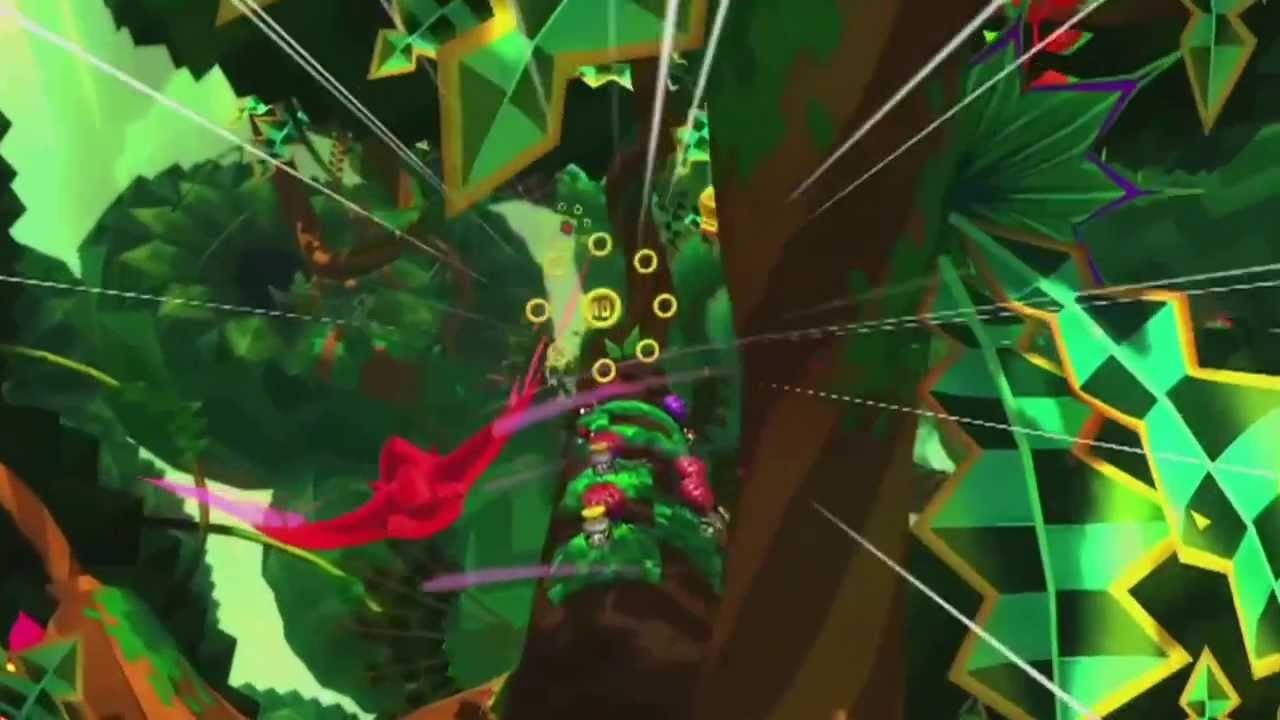 Sonic Lost World Wii U Crimson Eagle Wisp Trailer - YouTube