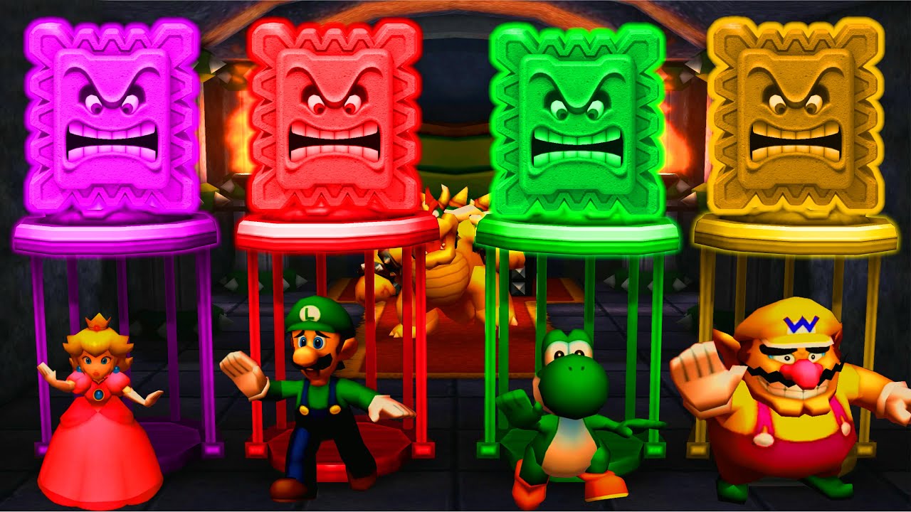 Mario Party The Top 100 - All Skill Minigames (Master Difficulty) - YouTube