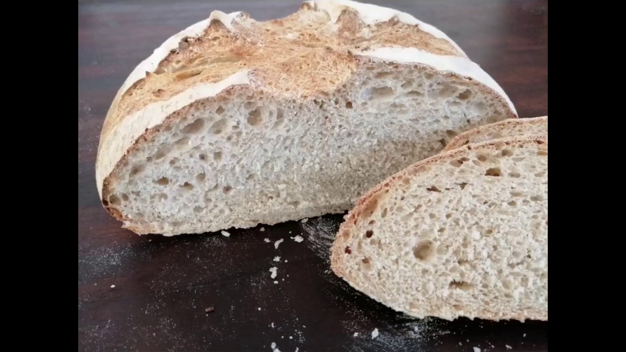 Cómo hacer PAN INTEGRAL con MASA MADRE - YouTube