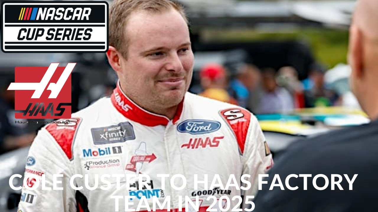 Cole Custer To Haas Factory Team In 2025 - YouTube