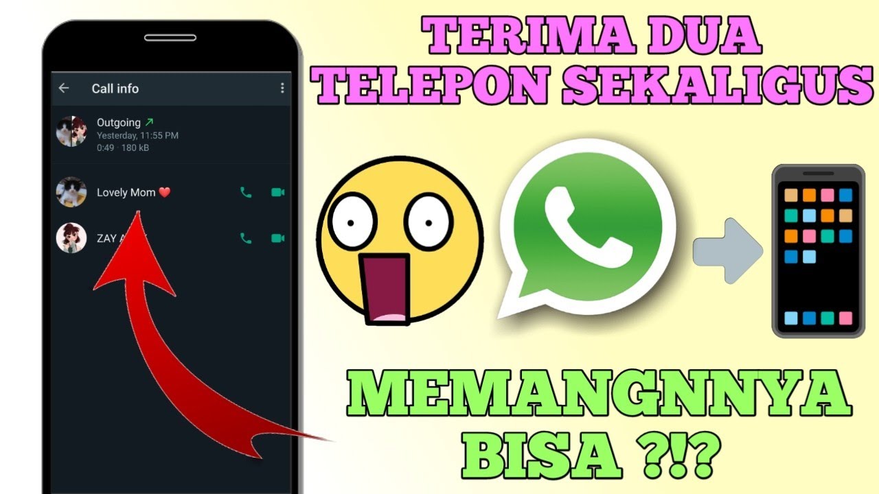 Cara Menerima 2 Panggilan Telepon - YouTube