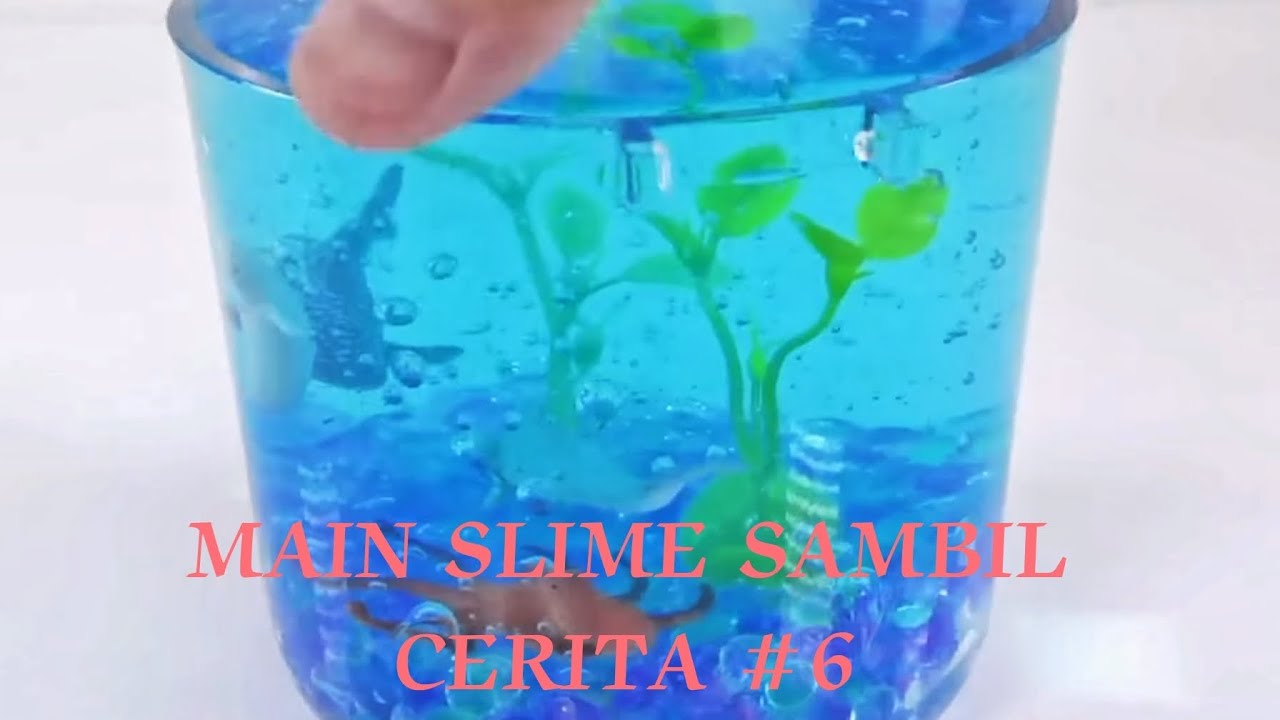 main slime sambil cerita horor #6 - YouTube