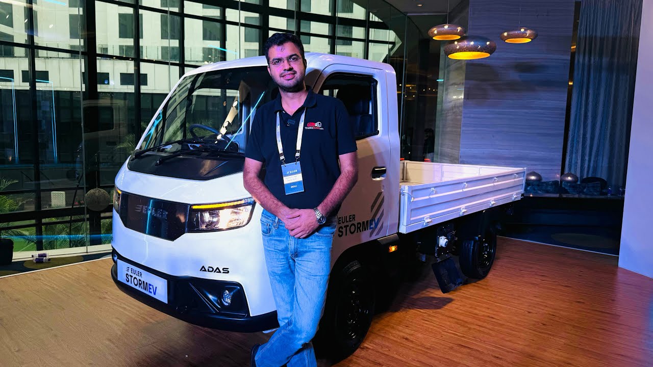 The New Euler STORM EV Electric Four Wheeler - 210 KM की रेंज एक चार्ज ...