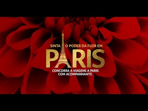 Promoção Francis - Sinta o Poder da Flor em Paris - YouTube