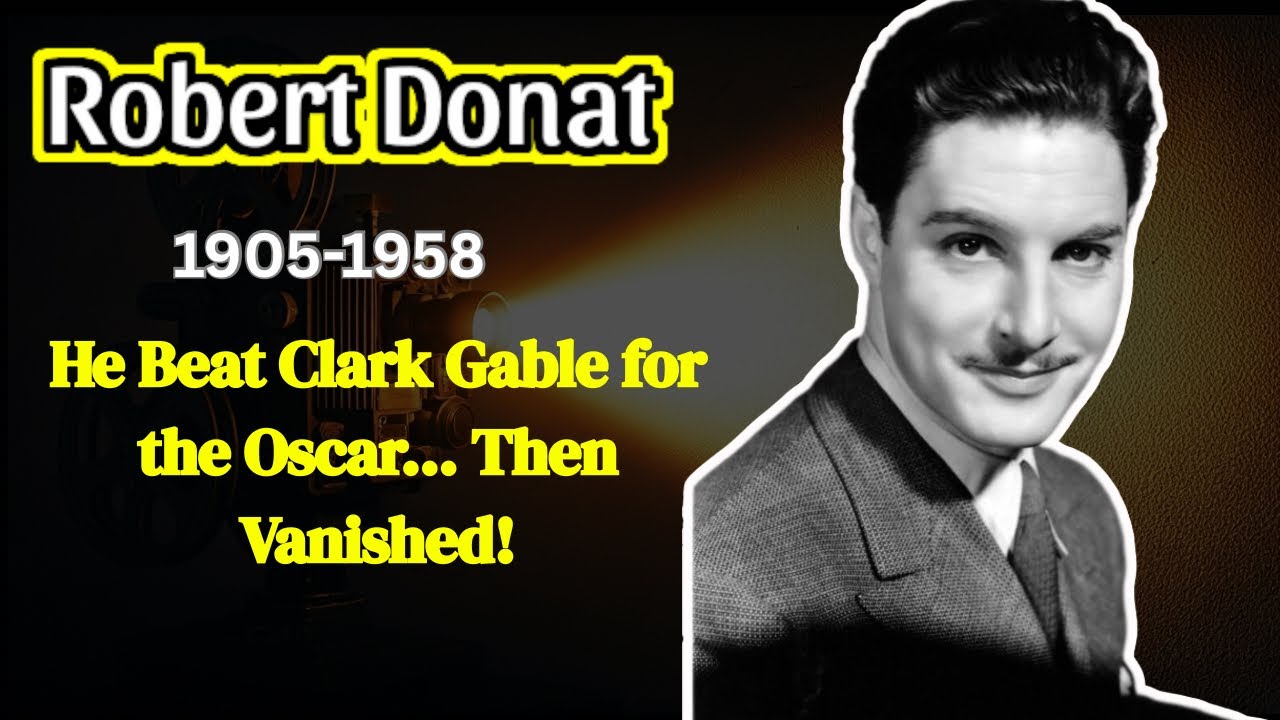 Robert Donat: Forgotten Legend of British Cinema - YouTube