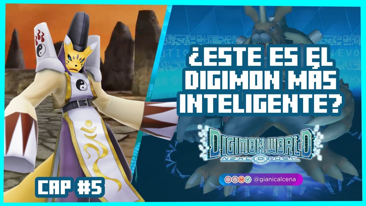 CONOCEMOS AL DIGIMON MÁS SABIO DEL MUNDO DIGITAL || Digimon World Next ...