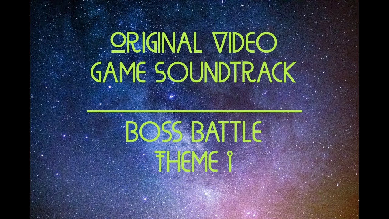 Original Video Game OST - Boss Theme I - YouTube