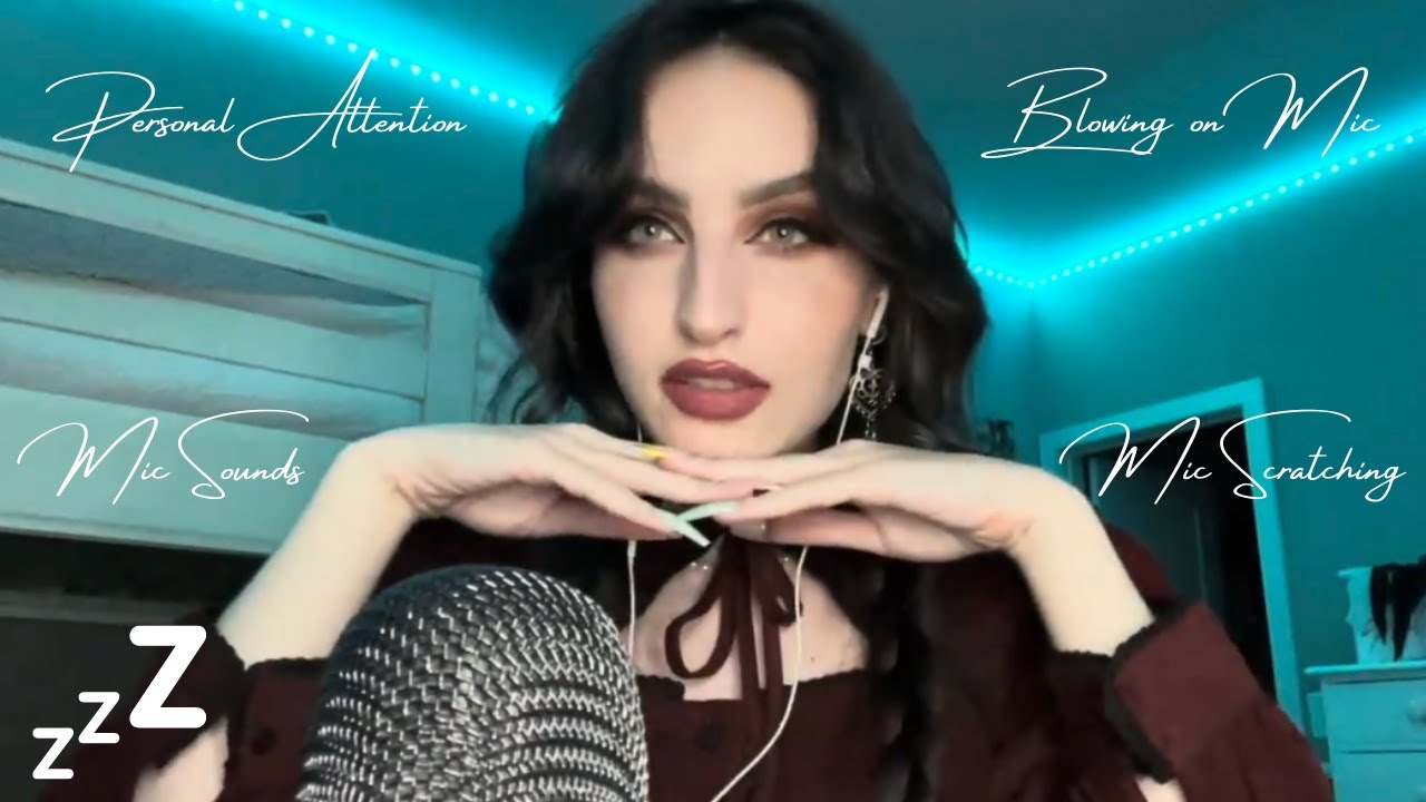 Beebee ASMR Blowing on Mic Compilation | Personal Attention, Mouth ...