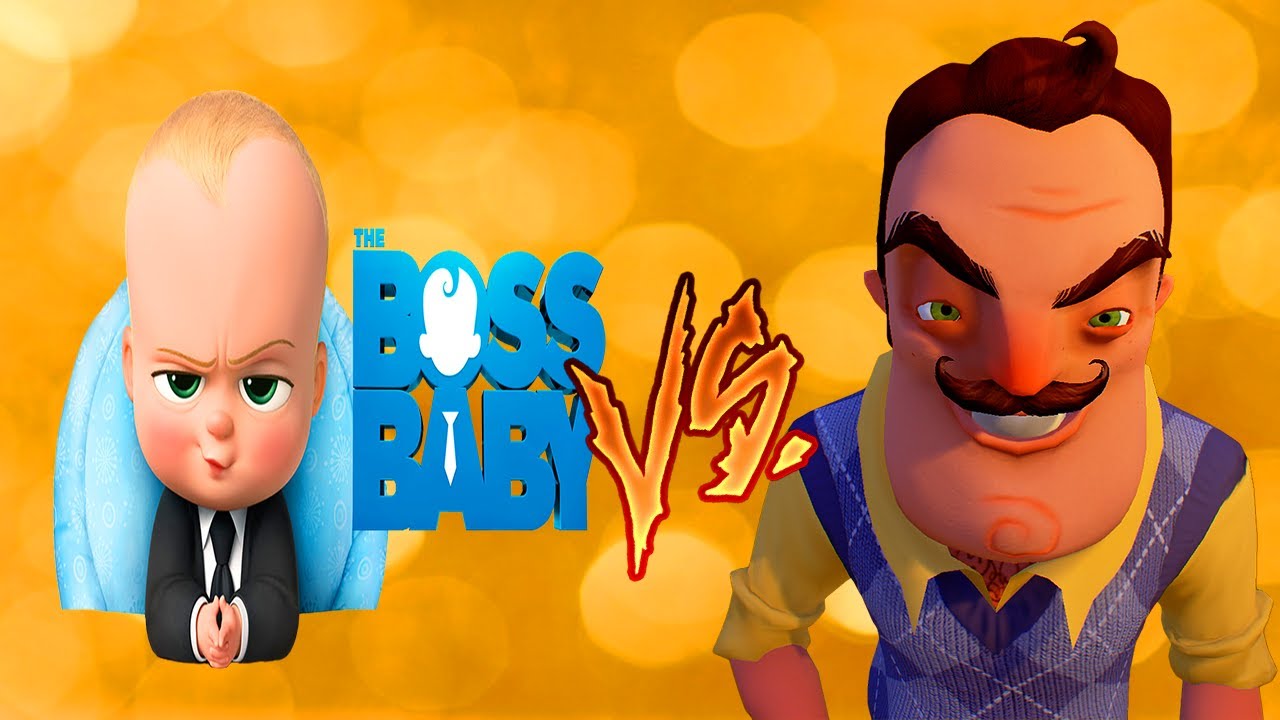 EVIL BOSS BABY vs EVILL BABY HELLO NEIGHBOUR - Minecraft - Baby Duck ...