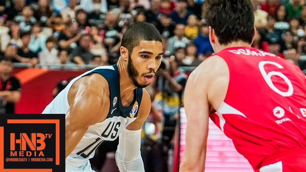 USA vs Turkey - 1st Half Highlights | FIBA World Cup 2019 - YouTube