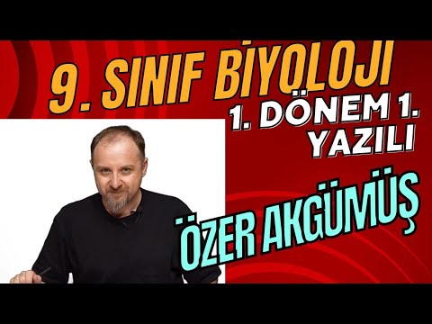 9. Sınıf Biyoloji Yeni Müfredat Yazılı Hazırlık