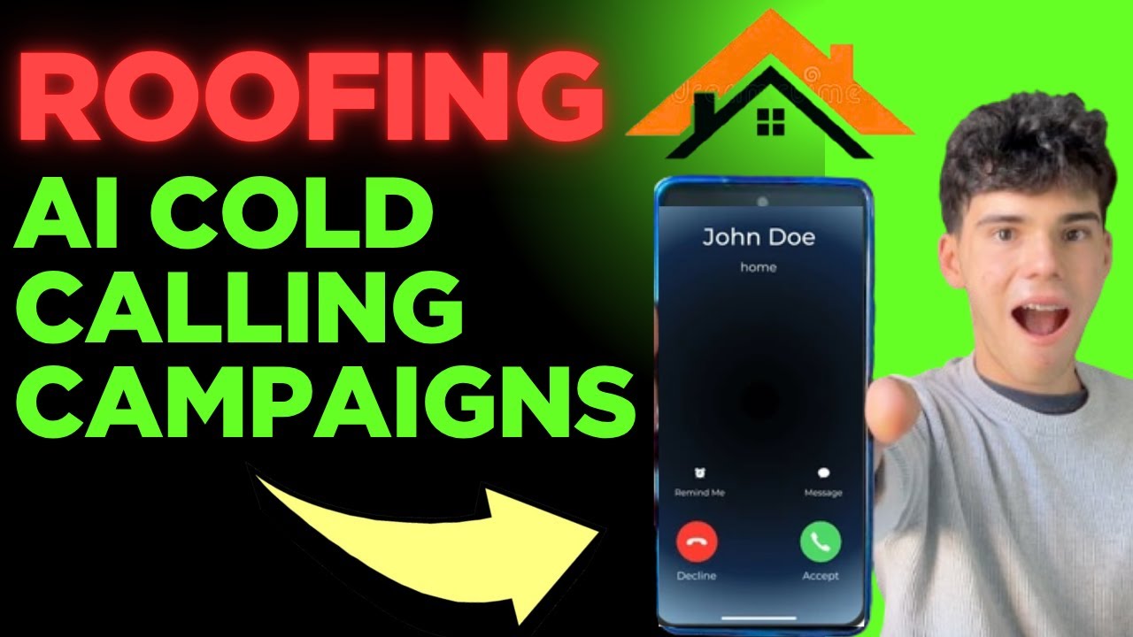 AI Cold Calling Campaigns for Roofing Companies | +50 calls a day to get appointments booked ...