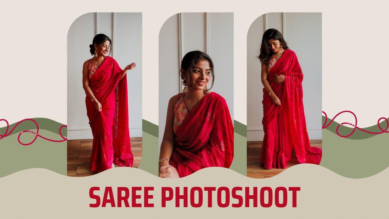 Photoshoot In Saree | Saree Poses♥️ - YouTube