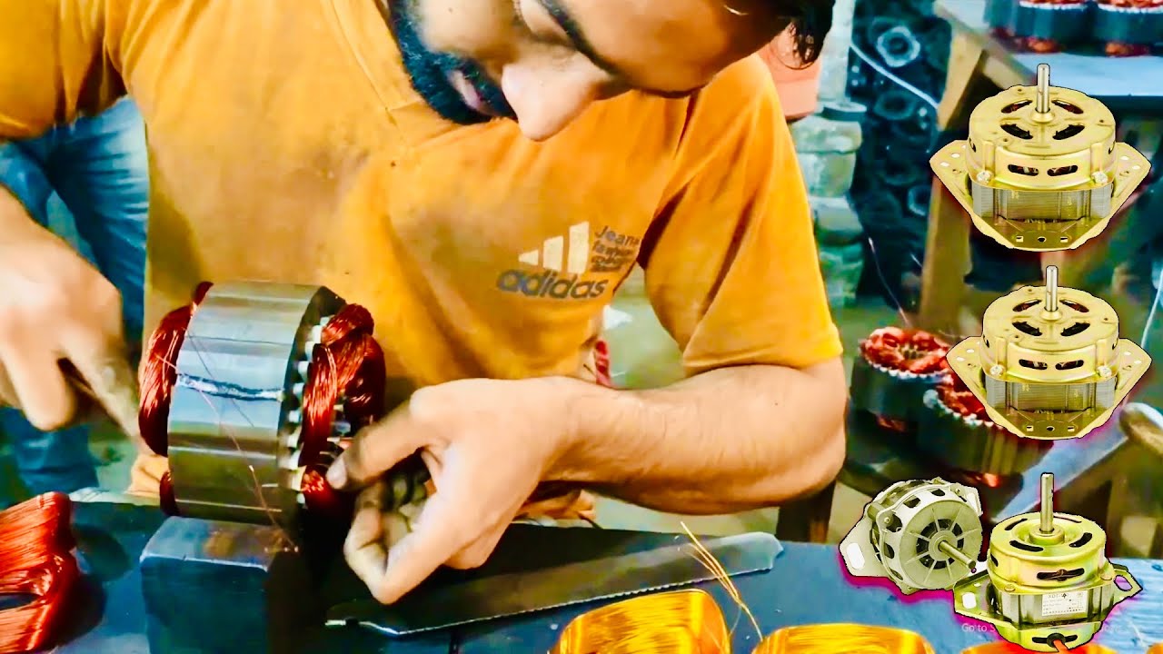 How to Make Washing Machine Motor : Revealing the Engineering Secrets ...