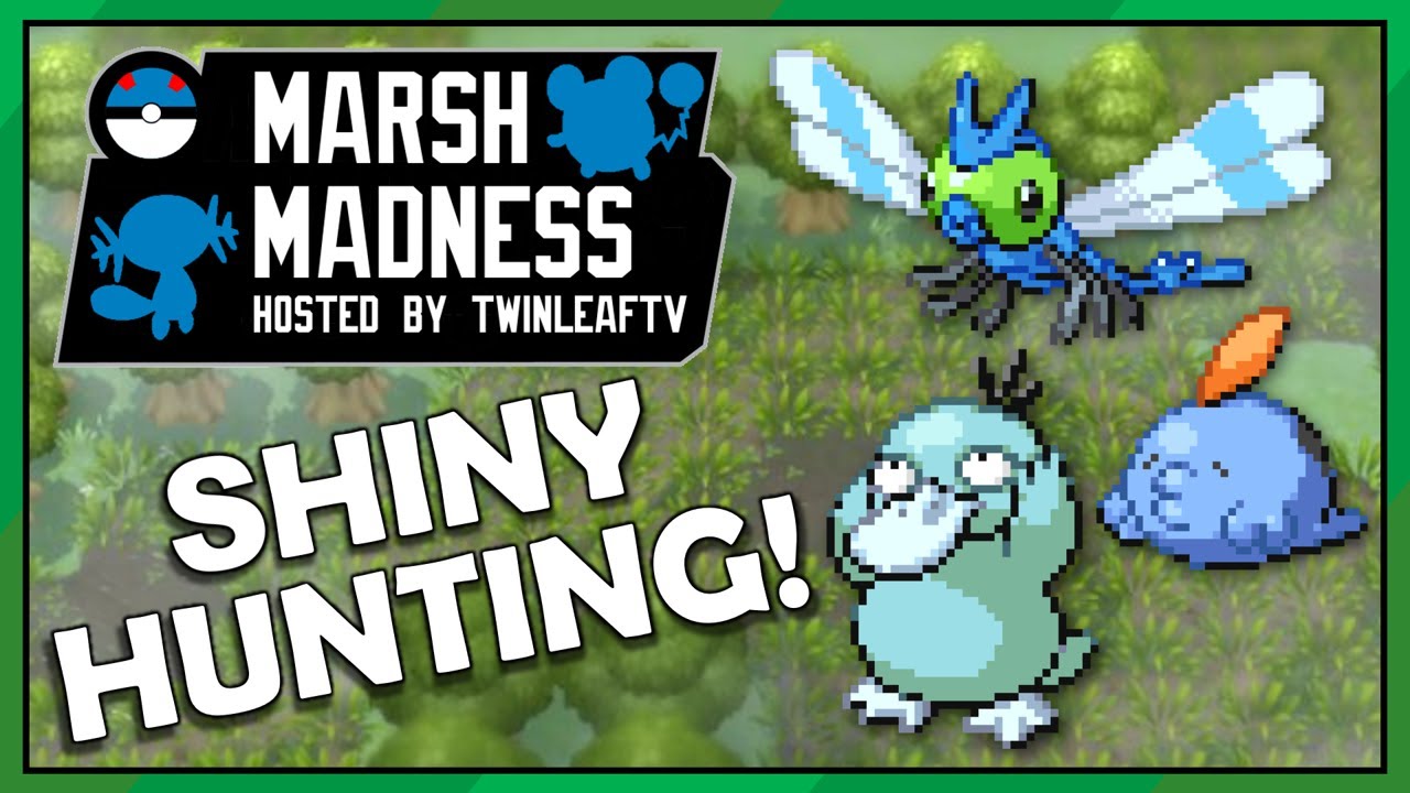 Shiny Hunting in the Great Marsh! - Marsh Madness Stream 2 (!marsh) - YouTube