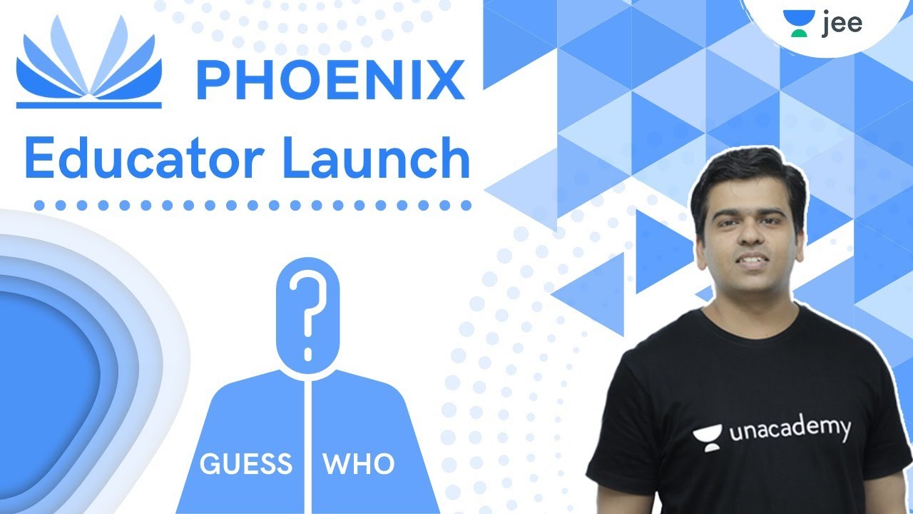 #Phoenix Educator Launch | Unacademy JEE | Sameer Chincholikar - YouTube