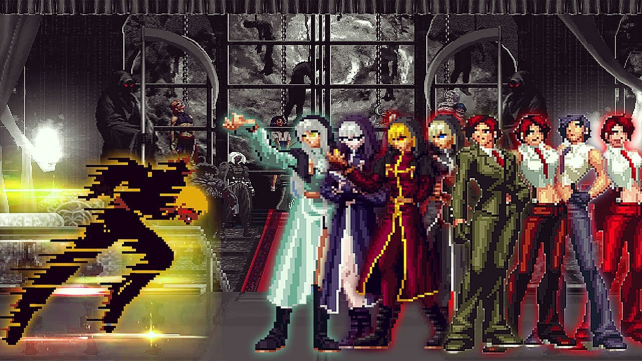 [KOF Mugen] Rayno Vs Vanessa Blood, Mistral Wind Team - YouTube