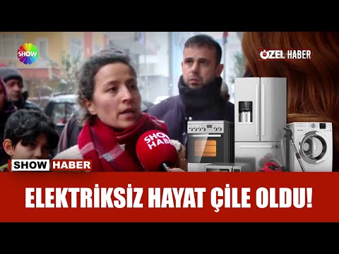 Bu sokakta sürekli elektrik kesiliyor!