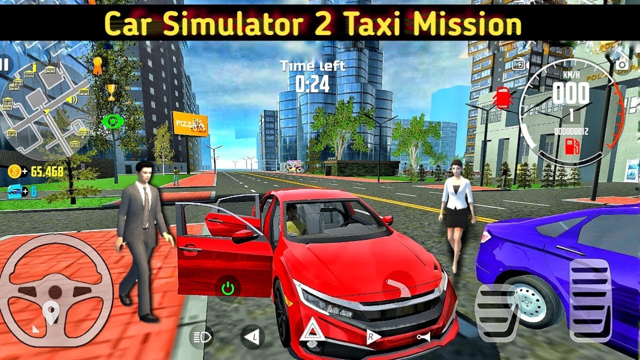 Car Simulator 2 : Taxi Mission New Update | Pick And Drop Passenger ...