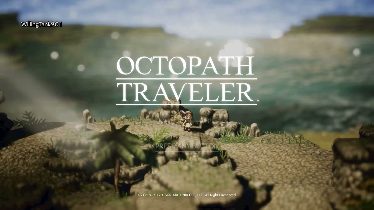 Octopath Traveler, Title Screen, 4K UHD - YouTube
