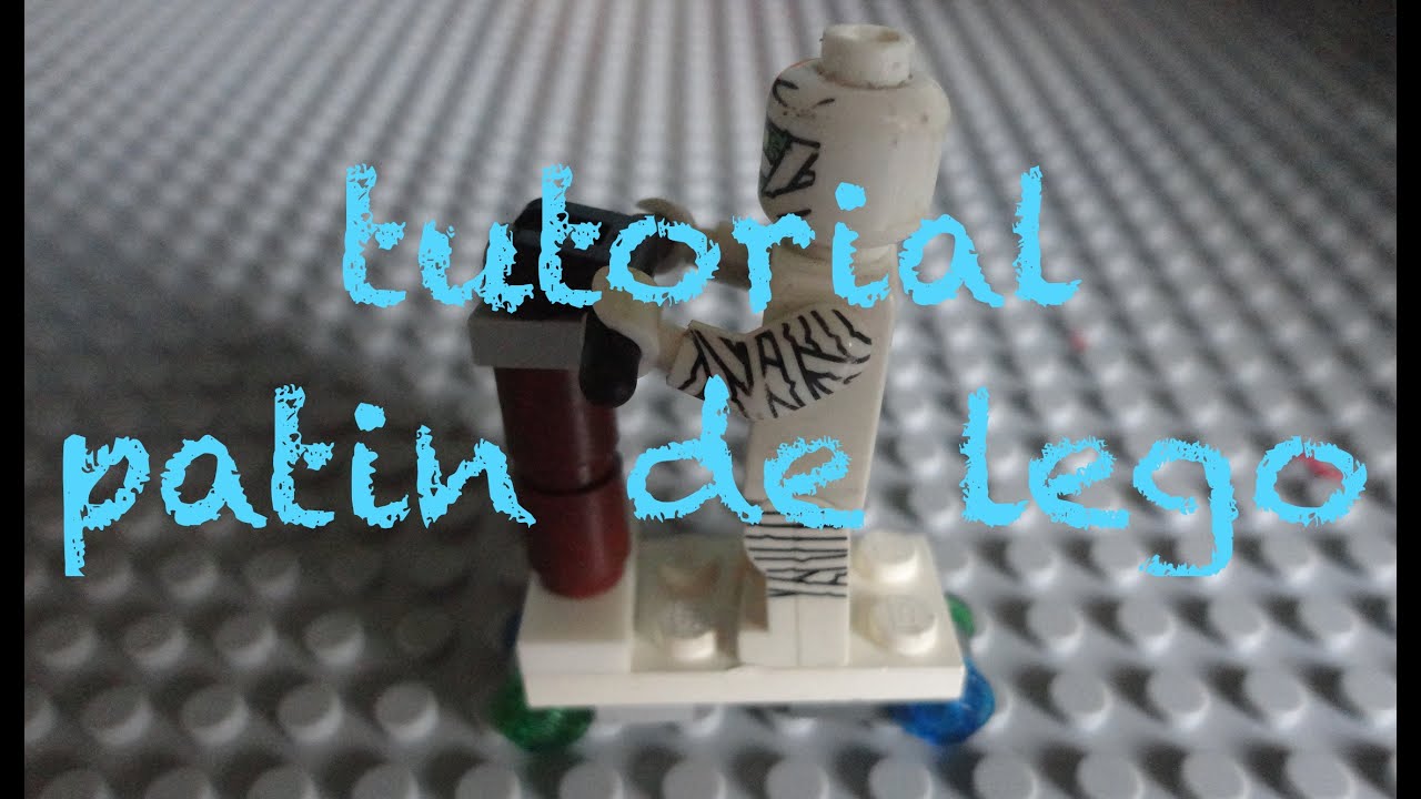 TUTORIAL COMO HACER UN PATIN DE LEGO - YouTube