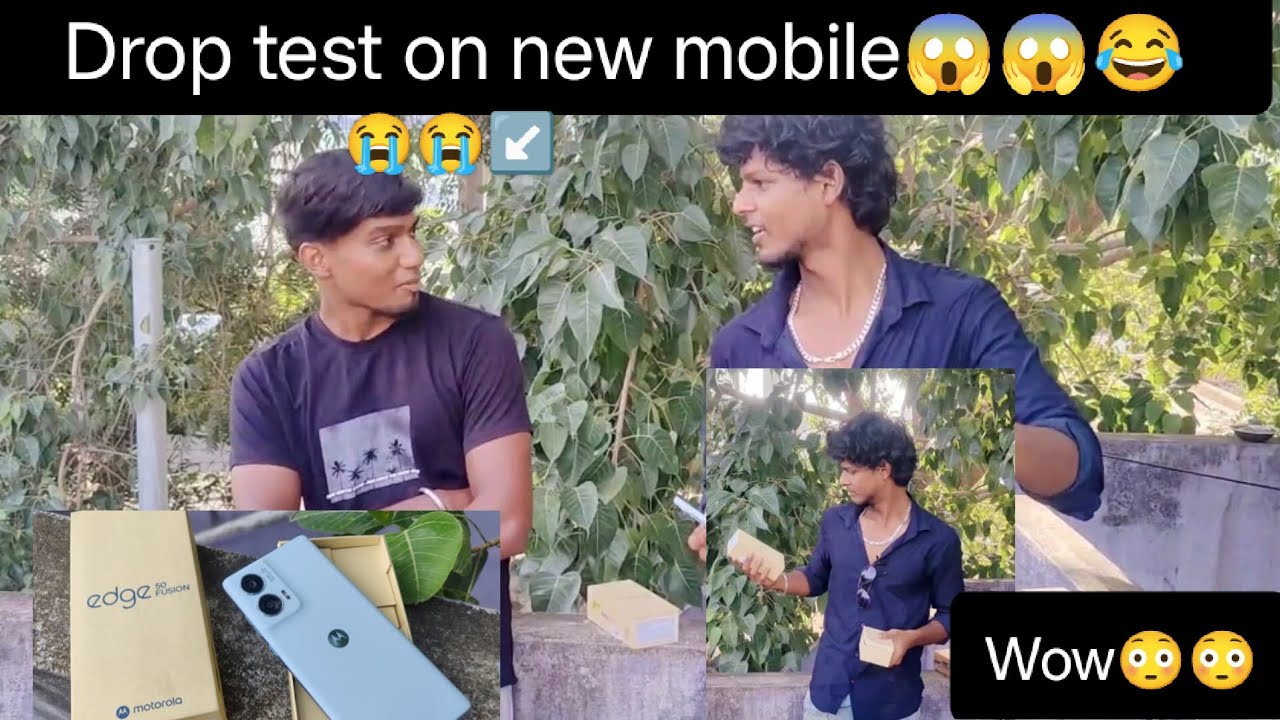 DROP/HAMMER TEST ON NEW PHONE😱😱 | MOTO EDGE 50 FUSION 😮🔥| - YouTube