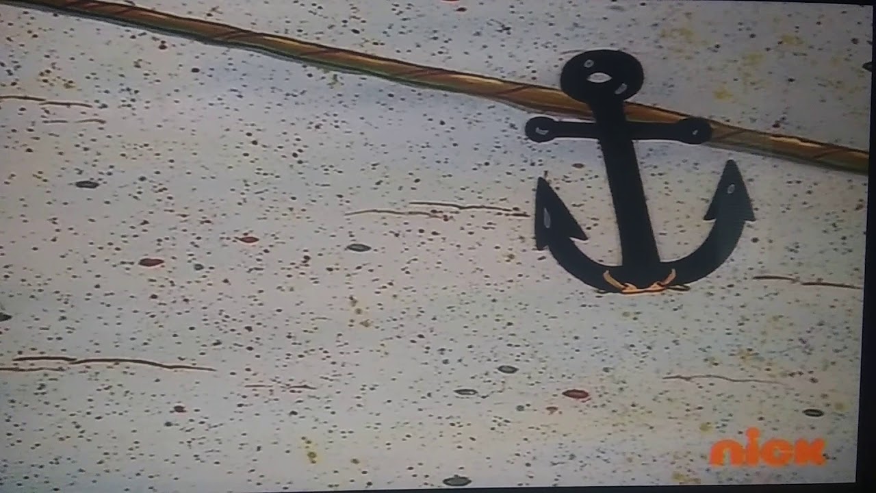 SpongeBob SquarePants Funny Moment: Chased by Anchor - YouTube