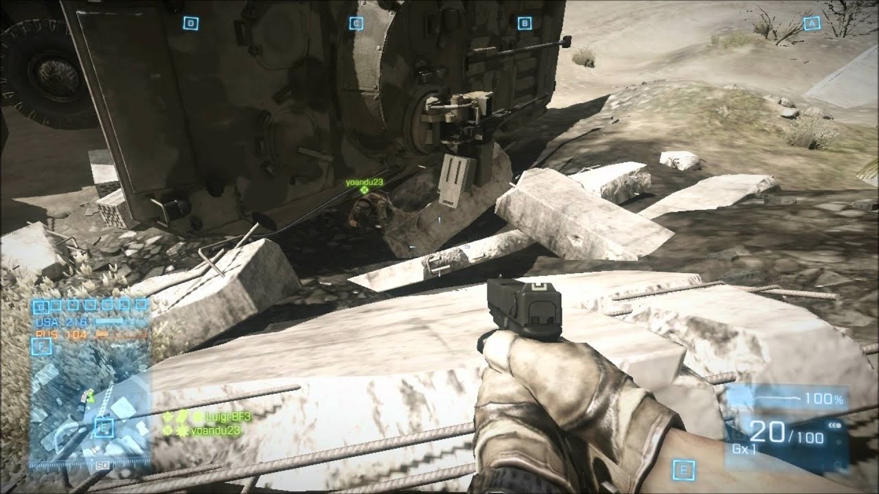 Multiples BUG sur BF3 - YouTube