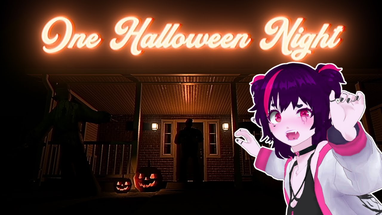 HE WAS IN MY HOUSE?? [One Halloween Night] - YouTube
