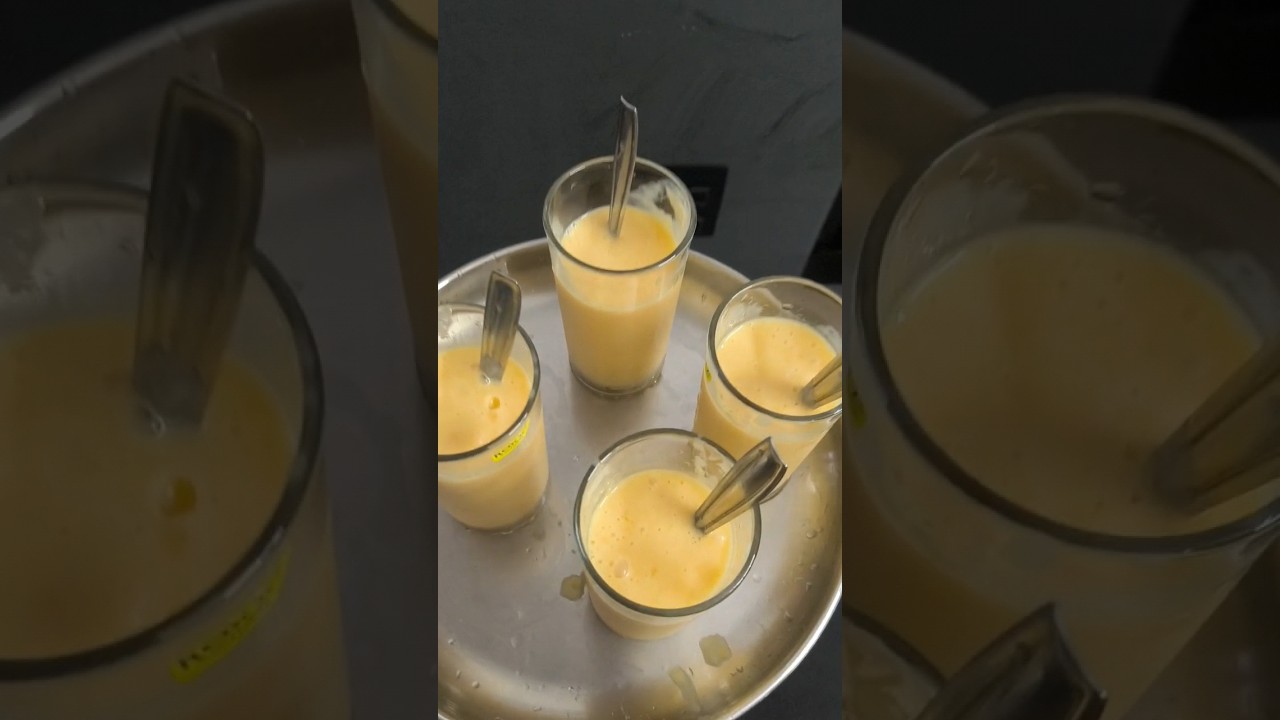 Abood milk shake🍹🥭 #aachu&vedu - YouTube